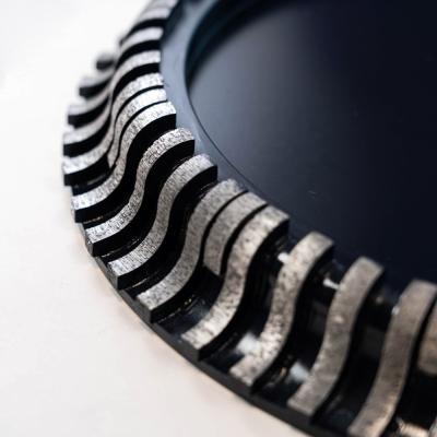 Cina 350 mm F20 H50 mm Lamina di diamanti per la profilazione e la ricostruzione del bordo del granito in vendita