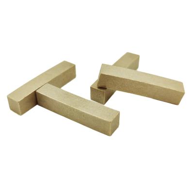 Cina Taglio di marmo 40*8*8mm Segmento sandwich di diamanti con colore giallo in Messico in vendita