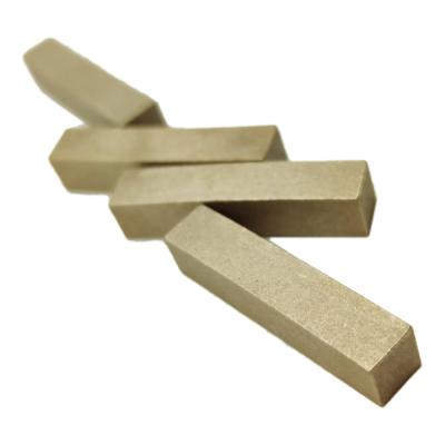 Cina Taglio di marmo 40*8*8mm Segmento sandwich di diamanti con colore giallo in Messico in vendita