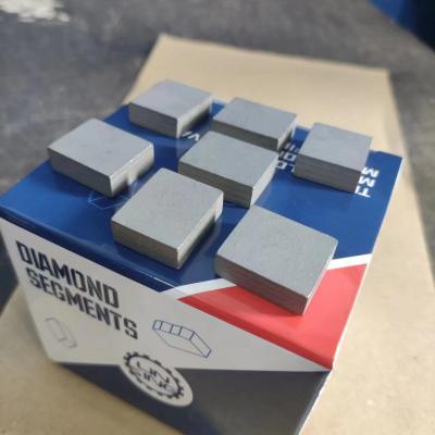 Cina Segmento di diamanti a forma piatta per utensili di taglio di pietra basalta da 1200 mm 24*8*20 mm in vendita