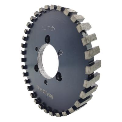 Cina Ruota CNC di 150 mm personalizzata per esigenze di profilazione di granito marmo quarzo accurato in vendita