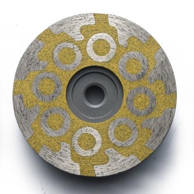 Cina Lungo durata singolo tipo grezzo utensili di diamante rulli di tazza di macinazione con prestazioni stabili in vendita