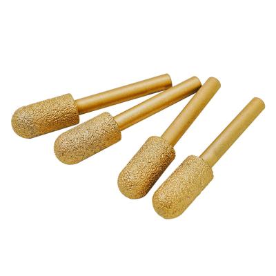 Cina Granito marmo incisione di pietra di diamante router bit Grit 30 -60 bit brasati sotto vuoto in vendita