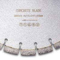China High Speed Diamond Tools for Stone Processing D350mm Segmented Diamond Saw Blade for sale