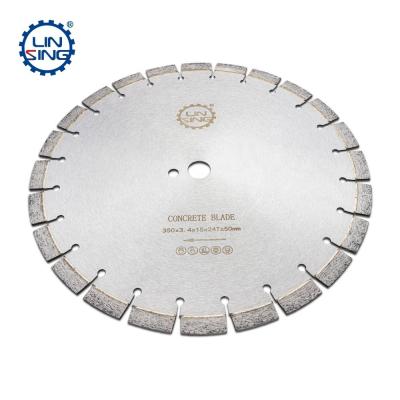 中国 鋭さ 優位性 350mm ディスク ダイヤモンド ソー 刃 コンクリート 切断 保証 販売のため