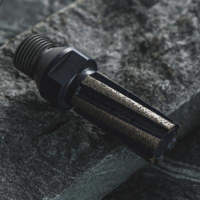中国 鋭い切断刃 ダイヤモンド・エンド・ミル CNC ルータービット マルブル・グランイトの磨き用 CN JIN 販売のため