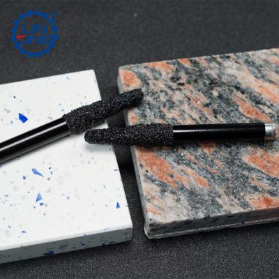 China Grátis e precisos 12MM vácuo brasado diamante de gravura Bit para resultados consistentes à venda