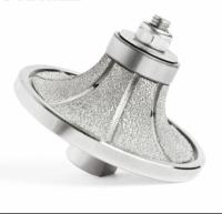 China D75MM*V30 Stone Grinding Profiling Wheel Router Bit for Accurate Stone Profiling for sale
