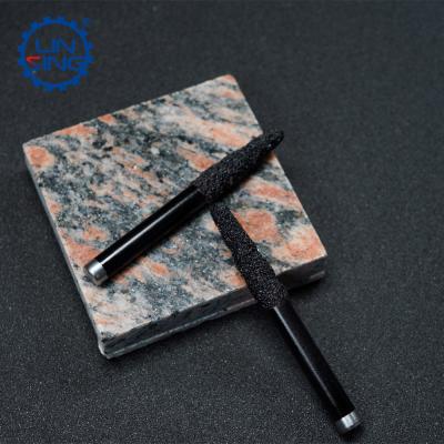 China Grátis e precisos 12MM vácuo brasado diamante de gravura Bit para resultados consistentes à venda