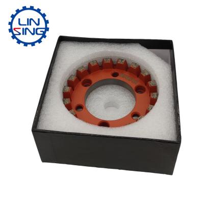 China Roda de encaixe CNC Turbo de segmentação de diamantes flexível e durável Roda de 86 mm à venda