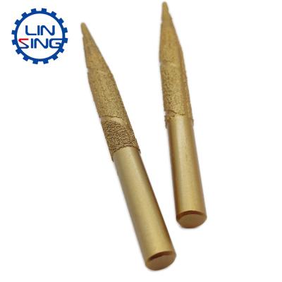 Cina Tecnologia di lega di tungsteno e cobalto per incisione a vuoto di diamanti brasati per granito in vendita