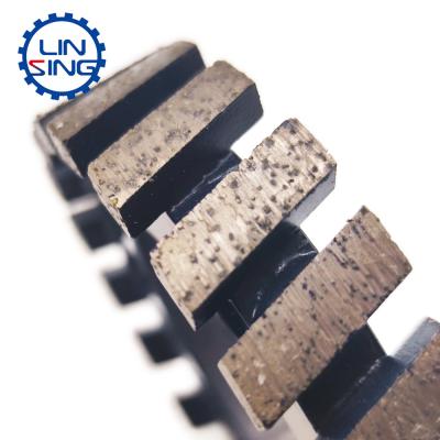 Cina D50/86/100mm Pietra superficie di macinatura e fresatura Segmento ferro nucleo CNC Stubbing Wheel in vendita