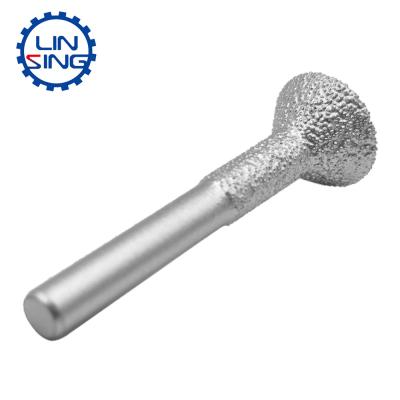 Cina TiAIN Coating Vacuum Brazed Diamond Carver per la macchina di incisione in pietra CNC in vendita