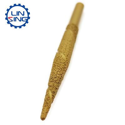 Cina TiAIN Coating Vacuum Brazed Diamond Carver per la macchina di incisione in pietra CNC in vendita