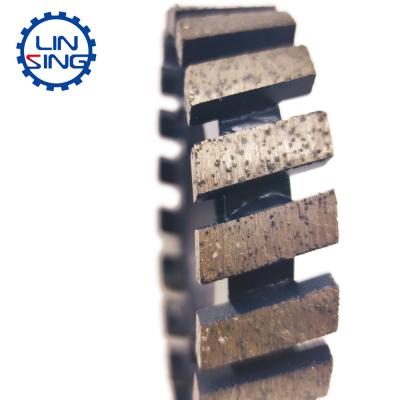 Cina Flessibile e liscia lucidatura pietra fresatura CNC Stubbing Wheel con D37*90L*1/2