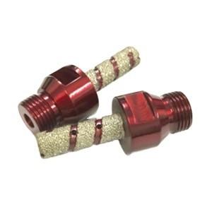 China Máquina de Laveira CNC Diamante de vácuo Brazed Finger Bit para Moagem de Roda de Laveira de Countertop à venda