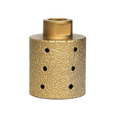 China Máquina de Laveira CNC Diamante de vácuo Brazed Finger Bit para Moagem de Roda de Laveira de Countertop à venda