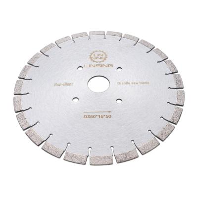 Cina Lametta di seghe di diamanti D350mm personalizzata per il taglio di lastre di pietra in vendita