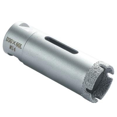Cina 6-125 mm Vaccum Brazed Diamond Core Drill Bit per Pietra Piastrella Granito Ceramica Marmo in vendita