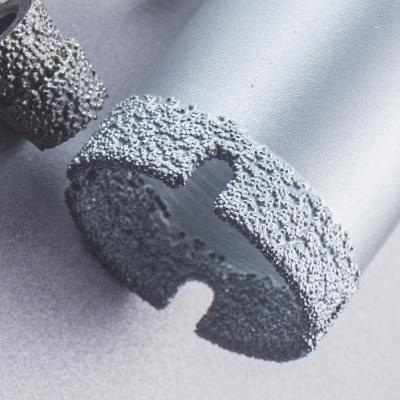 Cina 6-125 mm Vaccum Brazed Diamond Core Drill Bit per Pietra Piastrella Granito Ceramica Marmo in vendita