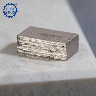 Cina Funzione di taglio di pietra 1200 mm Segmento di marmo di calcare Strumenti di diamante di diametro 24/40 in vendita