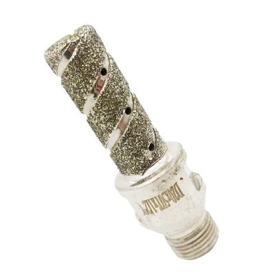 Cina Perforazione senza sforzo di piastrelle di porcellana con metallo e diamanti elettroplatazione Finger Bit in vendita
