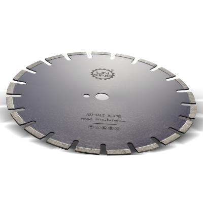 China 10 mm blaadbreedte D350mm Diamanten cirkelzaagblaad voor glad en nauwkeurig asfalt snijden Te koop
