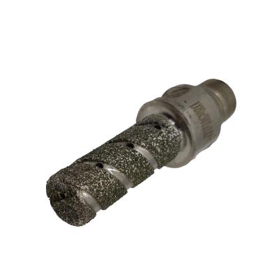 Cina Perforazione senza sforzo di piastrelle di porcellana con metallo e diamanti elettroplatazione Finger Bit in vendita