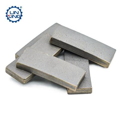 China Linsing Pedra de areia Ferramentas de corte de pedra Segmento de dicas de lâmina de corte Segmento 40 * 5 * 15mm à venda