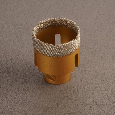 Cina Perforazione a base di diamanti brasata a vuoto per la perforazione di precisione in marmo e quarzo in vendita