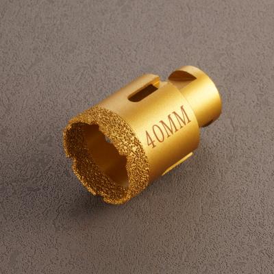Cina Perforazione a base di diamanti brasata a vuoto per la perforazione di precisione in marmo e quarzo in vendita
