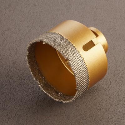 Cina Perforazione a base di diamanti brasata a vuoto per la perforazione di precisione in marmo e quarzo in vendita