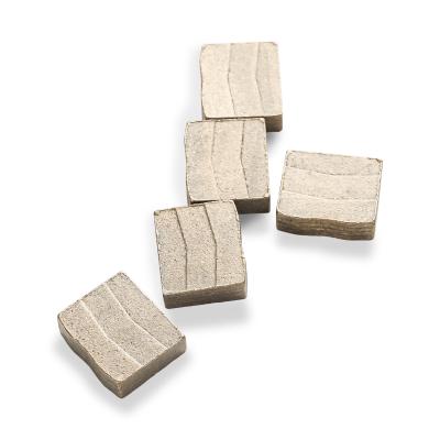 China Linsing Diamond Segment Saw Blade Tips for Wet Cut Stone Tools Suporte OEM personalizado à venda
