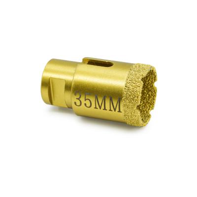 Cina Strumenti per la perforazione del nucleo di diamanti a secco e per la perforazione con saldatura a vuoto per macchine per la triturazione angolare in vendita