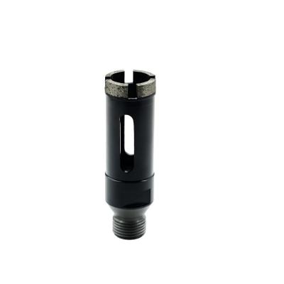 中国 30mm 直径 マルブルストーン ダイヤモンド 掘削ツール 100mm 長さセグメントドリルビット 販売のため