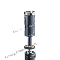 China 35mm Segmented Core Drill Bit for Manual Angle Grinder Dry Drilling Granite Stone Tool for sale