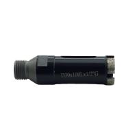 China 35mm Segmented Core Drill Bit for Manual Angle Grinder Dry Drilling Granite Stone Tool for sale