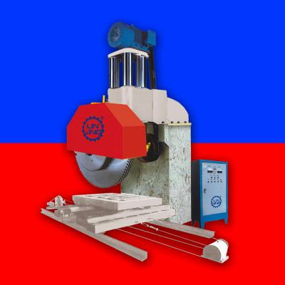 China Máquina de corte de pedra de braço único e de lâmina múltipla para blocos de granito em máquinas de pedra vermelha à venda