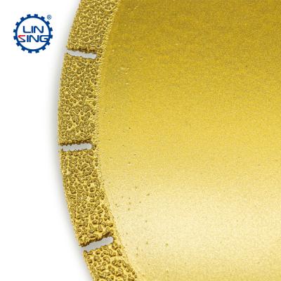 Cina 144 denti D180MM Legatura a vuoto a lama di diamante in sega circolare in vendita