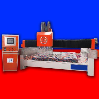 China DSP-besturingssysteem 5-assige 3D-CNC-steengraveringsmachine voor het graveren van granietmarmer Te koop