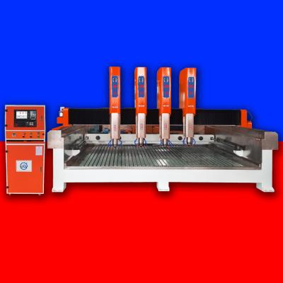 China DSP-besturingssysteem 5-assige 3D-CNC-steengraveringsmachine voor het graveren van granietmarmer Te koop