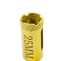 China Diamond Segmented Core Drill Bit for Marble and Hard Stone Drilling 19-125mm Diameter for sale