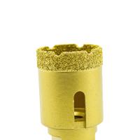 China Diamond Segmented Core Drill Bit for Marble and Hard Stone Drilling 19-125mm Diameter for sale