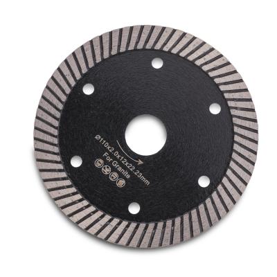 中国 105mm-230mm トルボダイヤモンド切断ディスク グラニット・マーブル・セラミック切断用 販売のため
