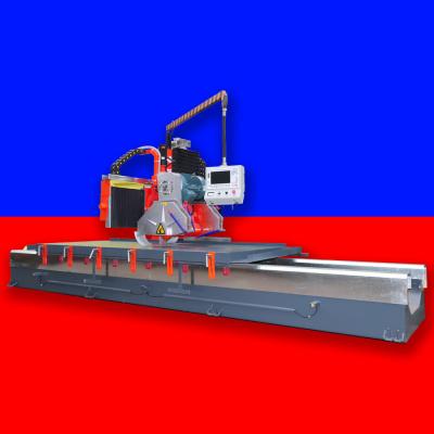 中国 赤い大理石 線形バルスター レンディング スカート 切断 CNC 石プロファイリング 機械 販売のため