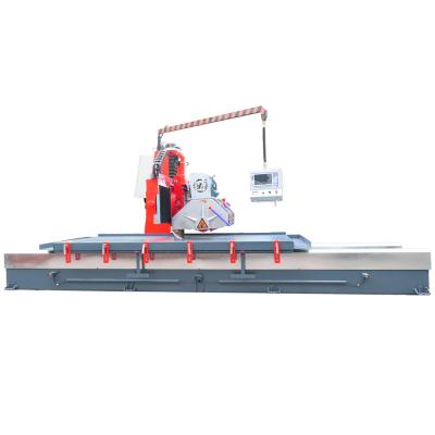 中国 赤い大理石 線形バルスター レンディング スカート 切断 CNC 石プロファイリング 機械 販売のため