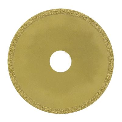 Cina Legatura a vuoto segmentata 4 pollici 105*1.4*20mm Lama di seghe di diamanti per il taglio a secco di granito metallico in vendita