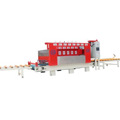 China Função de moagem PLC Máquina de martelo automática contínua de granito, mármore e pedra à venda