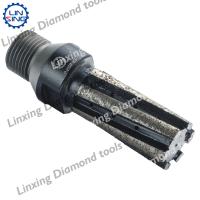 China Granite Finger Drill Core Bit Diamond Cutting Tools for Core Drilling 38mm Diameter for sale