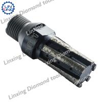 China Granite Finger Drill Core Bit Diamond Cutting Tools for Core Drilling 38mm Diameter for sale